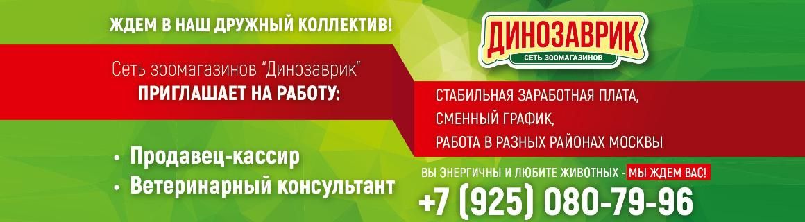 Динозаврик - интернет зоомагазин в Москве. Зоотовары (гигиена, корм ...